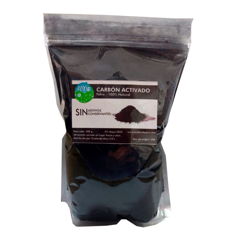 Carbón activado Vegetal en polvo – Ecotienda Elixir